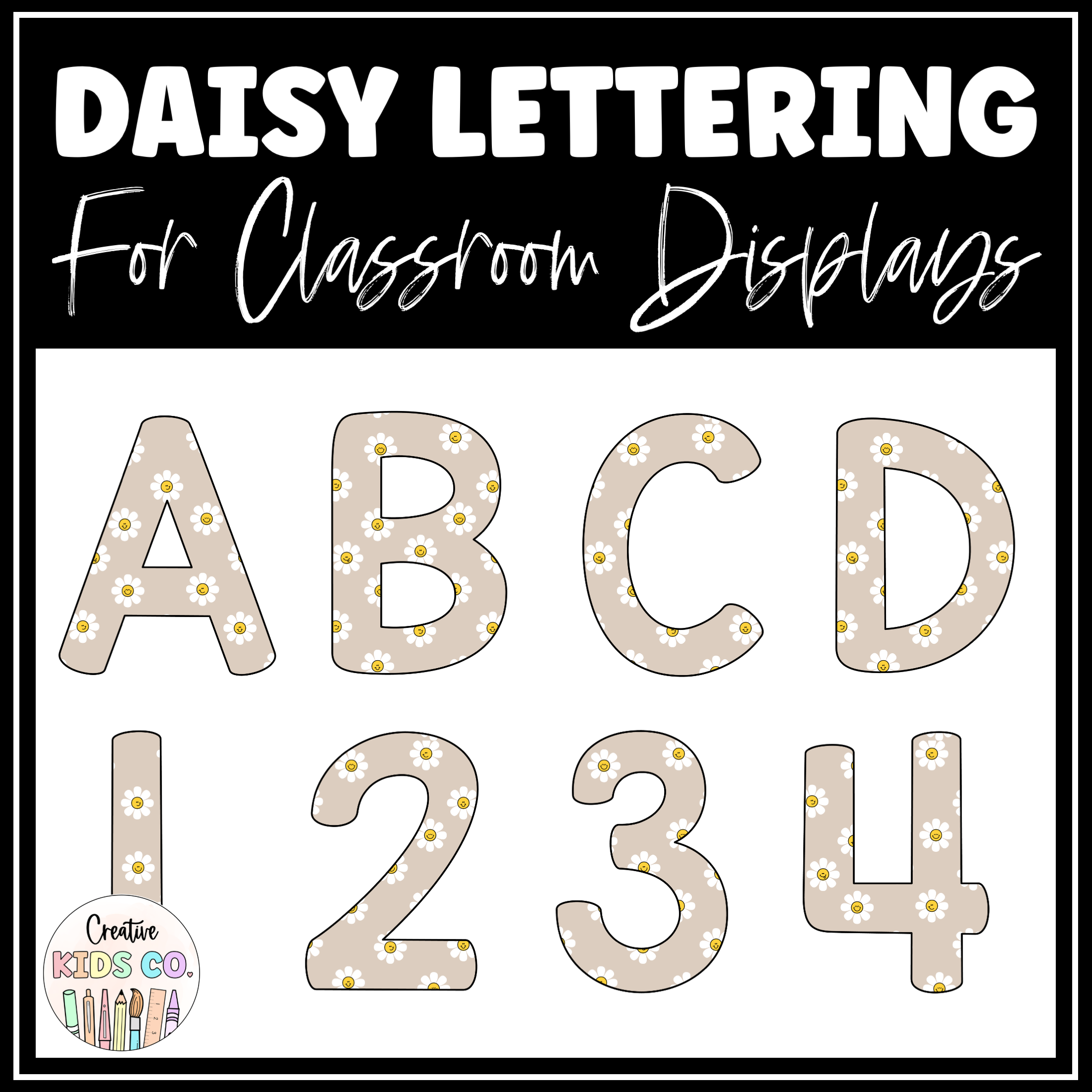 Daisy Lettering – Creative Kids Co